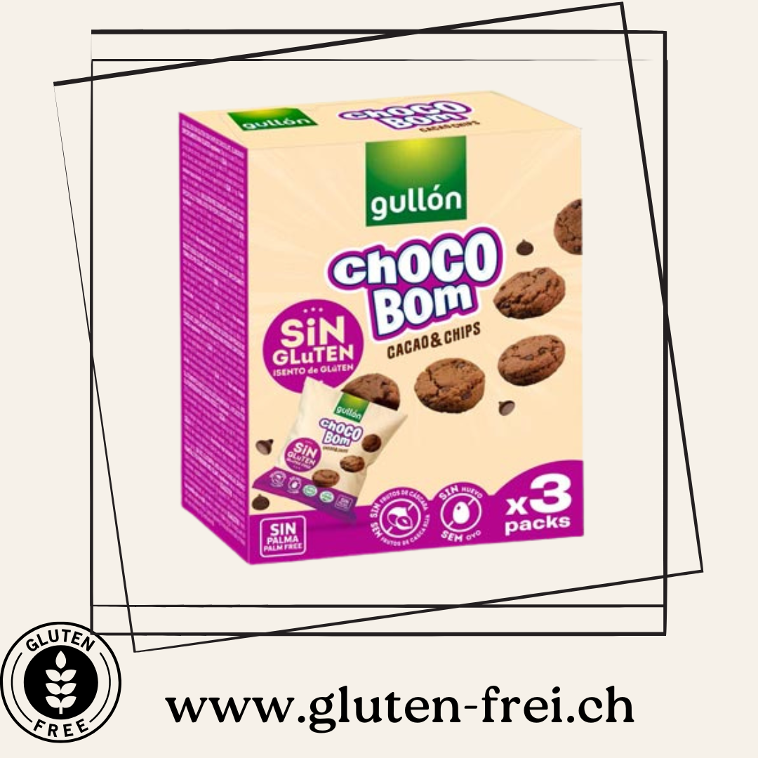 gluten-frei - Choco Bom Cocoa & Chips Gullon glutenfrei